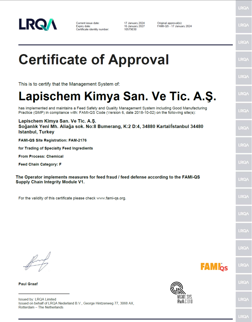 FAMI-QS - Lapis Chem